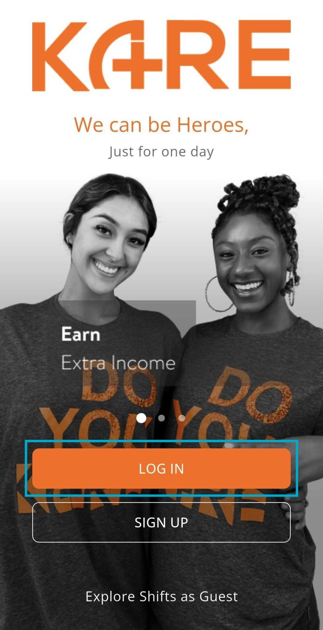 How to Log in - KARE